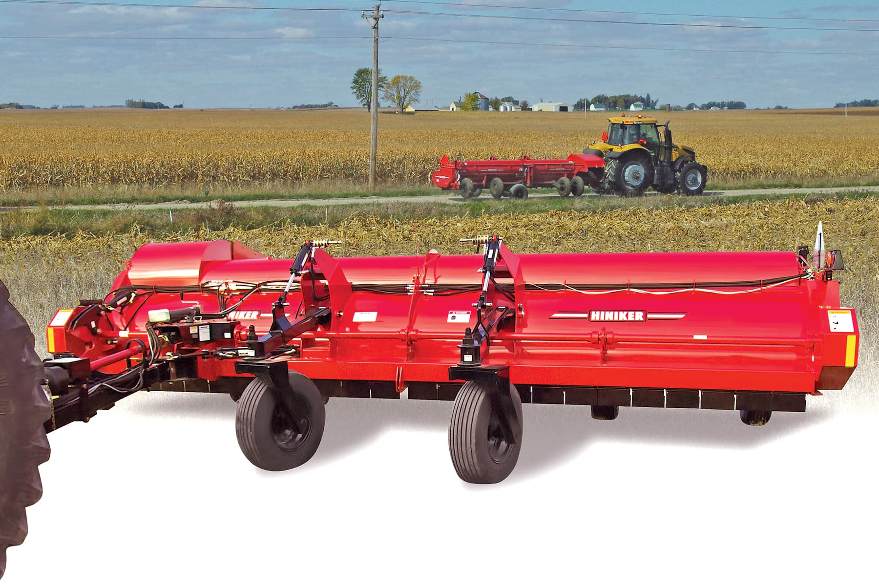 Hiniker Introduces Flail Windrower With Hydraulic End Transport ...