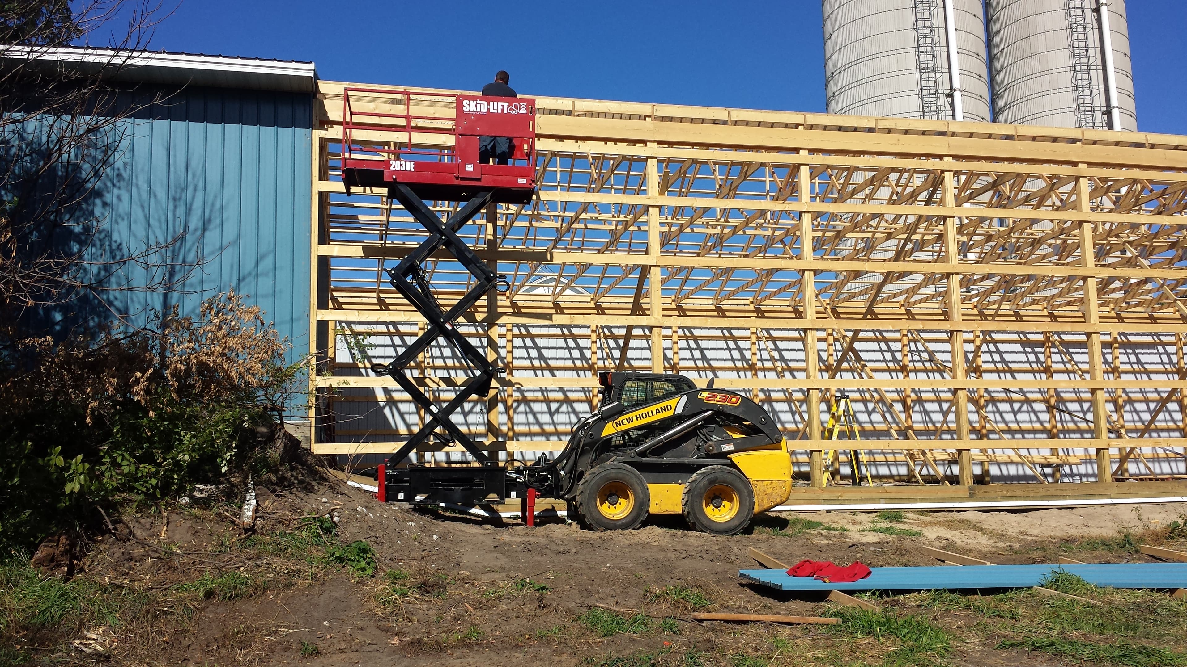 Skid-Lift Begins Production of Scissor Lift Attachments for Skid Steer ...